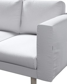 Potah na pohovku IKEA Norsborg 3-místná barva bílá látka pletený vzor