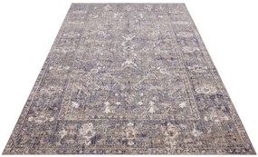 Hanse Home, Kusový koberec Cairo 105588 Port Said Cream Blue – na ven i na doma, 200x280, modrá, chodba / předsíň