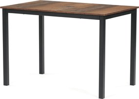Jídelní stůl 110x70x75cm, mdf, old wood, GDT-202 OLW2