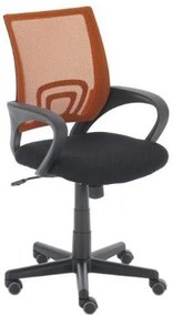 Kancelářská židle Gloria oranžová