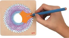 GOKI Dřevěný Spirograf / od 4 let