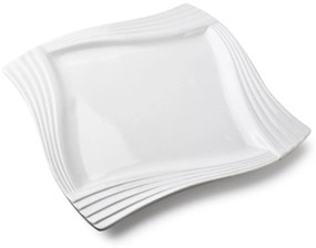 Mělký porcelánový talíř BASIC 32,5 cm bílý