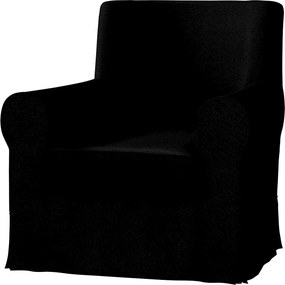 Potah na křeslo IKEA Ektorp Jennylund barva černá látka pletený vzor