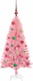 Vánoční stromeček Růžová 120 cm PVC 3396415