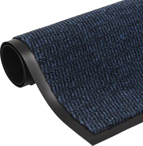 vidaXL Protiprachová obdélníková rohožka všívaná 80x120cm [326940] Barva: Modrá