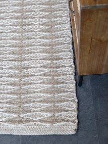Přírodní antik koberec s ornamenty Rug natural - 70*150 cm