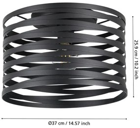 Eglo 900164 - Stropní svítidlo CREMELLA 1xE27/60W/230V