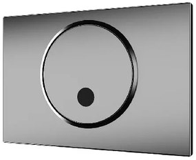 Sanela Příslušenství - Ovládací tlačítko splachování pro WC, pro splachovací nádržku Geberit, nerez SLW 02GT