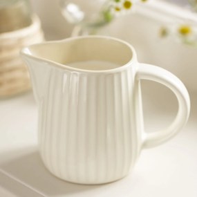 IB LAURSEN Džbánek na mléko Mynte Butter Cream 200 ml, krémová barva, keramika