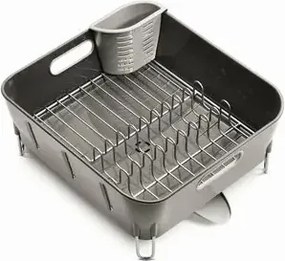 Simplehuman Odkapávač na nádobí  – Compact / šedý plast