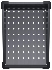 Erga HD, ocelový dřez 750x450x215 mm + dřezová baterie s příslušenstvím, grafitová, ERG-MLS-HD7545FY