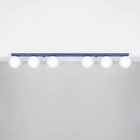 Sollux Lighting Stropní svítidlo YOLI 6 ultramarín