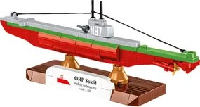 COBI 4863 ORP Sokół Ponorka II WW / Stavebnice / 1:300 / 142 kostek /