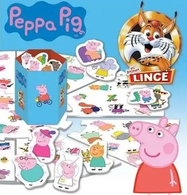 EDUCA Hra Lynx - Prasátko Peppa 70 obrázků / 7 dílků / od 4 let