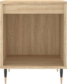 vidaXL Noční stolek 40x35x50 cm kompozitní dřevo [830706] Barva: Bílá