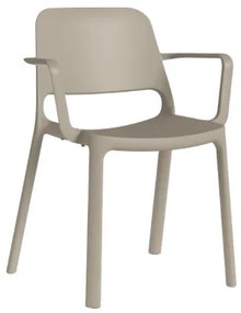 Alba Plastová židle DUKE s područkami Barva plastu Antares písková