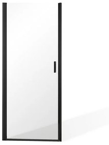 ROSS Modern black T1 90 cm, jednokřídlé sprchové dveře