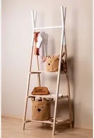 Childhome Koš na hračky Teddy 30x30x30 cm