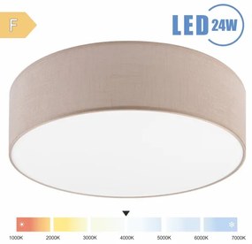 Brilagi - LED Stropní svítidlo SIRIJA LED/24W/230V pr. 45 cm béžová
