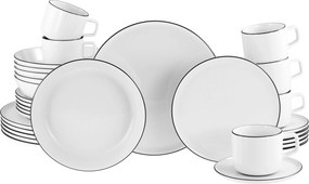 XXXLutz KOMBINOVANÁ SOUPRAVA Chef Collection Black Line 30dílné Creatable - Online Only nádobí - 007768054303