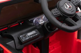 Ramiz Elektrické auto Mercedes AMG G63 pro děti červené + dálkové ovládání