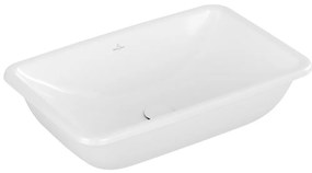 Villeroy & Boch 4A580001 - Zápustné umyvadlo LOOP&FRIENDS 61x38 cm keramika/bílá