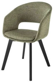 Designová židle Colby zelená