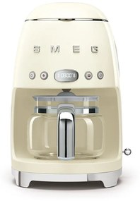 Krémově bílý kávovar na filtrovanou kávu SMEG