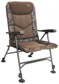 Kempingové křeslo zfish deluxe camo chair