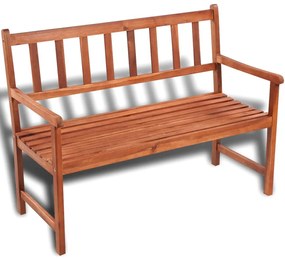 vidaXL Zahradní lavice 120 cm masivní akáciové dřevo