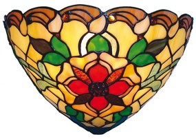 Nástěnná lampa Tiffany Kyler – 30x15x20 cm