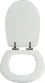 MSV COTEXSA WC prkénko bílé / MDF / nerezové panty