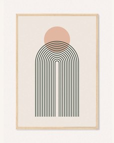 Oboustranný plakát Abstraktní Kompozice | 30 x 42 cm | DP351431