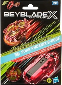 Beyblade X Soar Phoenix Deluxe Launcher Set Červená