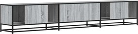 TV skříňka šedá sonoma 240 x 35 x 41 cm kompozitní dřevo 3300798