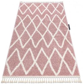 Dywany Luszczow Kusový koberec BERBER BENI růžový Rozměr koberce: 180 x 270 cm