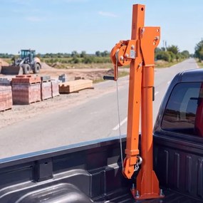 Autojeřáb, Teleskopický výložník otočný o 360° VEVOR