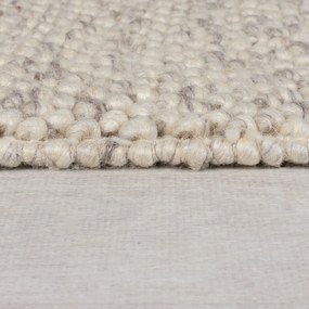 Flair Rugs, Ručně tkaný běhoun Minerals Border Natural, 60x230, béžová, chodba / předsíň