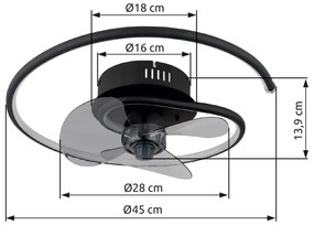 GLOBO KOREN 03660 Ventilátor