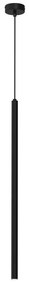 Luminex Lustr na lanku YORU 1xG9/8W/230V 70 cm černá LU4116