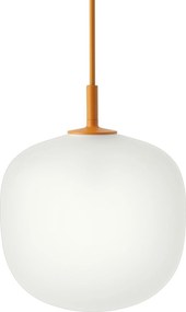Závěsná lampa Rime 18 cm oranžová