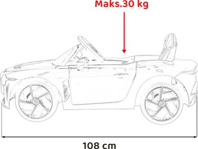 Ramiz Elektrické autíčko Bentley Bacalar pro děti +3 černé