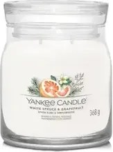 Yankee Candle Signature White Spruce  Grapefruit 368g / doba hoření až