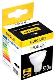 LED žárovka GU10 3000K 7W 510lm SL.0972 - Sollux