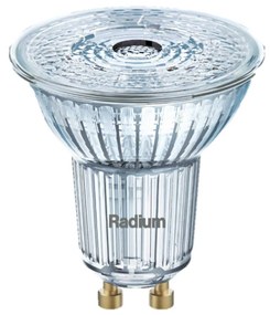 Radium LED Star, GU10, PAR16, 4,5W, 3000K, 350lm, stmívatelný