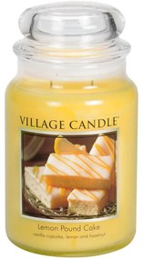 Village Candle Vonná svíčka Citrónový koláč - Lemon Pound Cake, 602 g