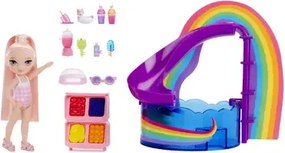 MGA Rainbow High Malá sestřička Blush - Den u bazénu / Herní set s pan