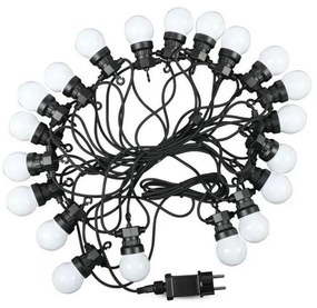 LED Venkovní řetěz STRING 10m 20xLED/0,5W/24/230V 3000K IP44