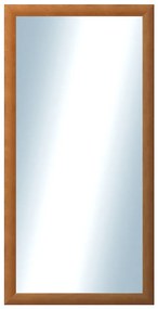 DANTIK - Zarámované zrcadlo - rozměr s rámem cca 50x100 cm z lišty LEDVINKA světle hnědá (1440)