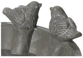 Ptačí pítko SIMIL 23,5 cm šedé